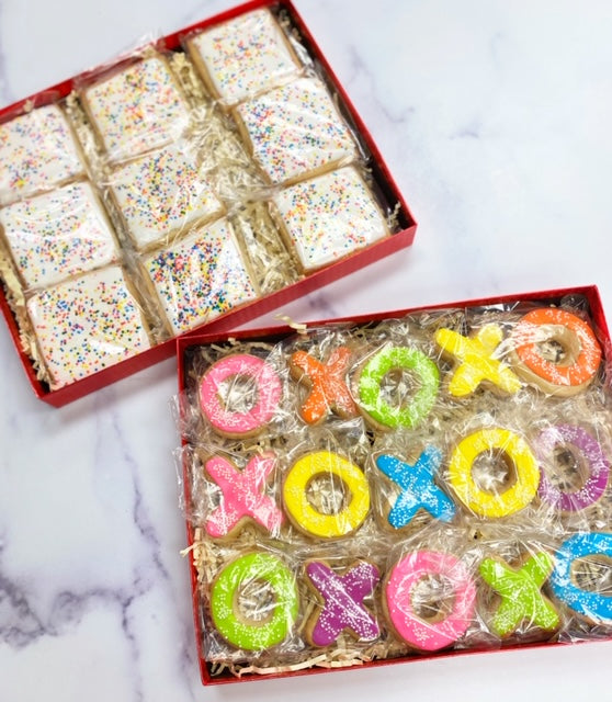 The Ultimate TIC-TAC-TOE Cookie Gift Set| Celebrations In The Kitchen