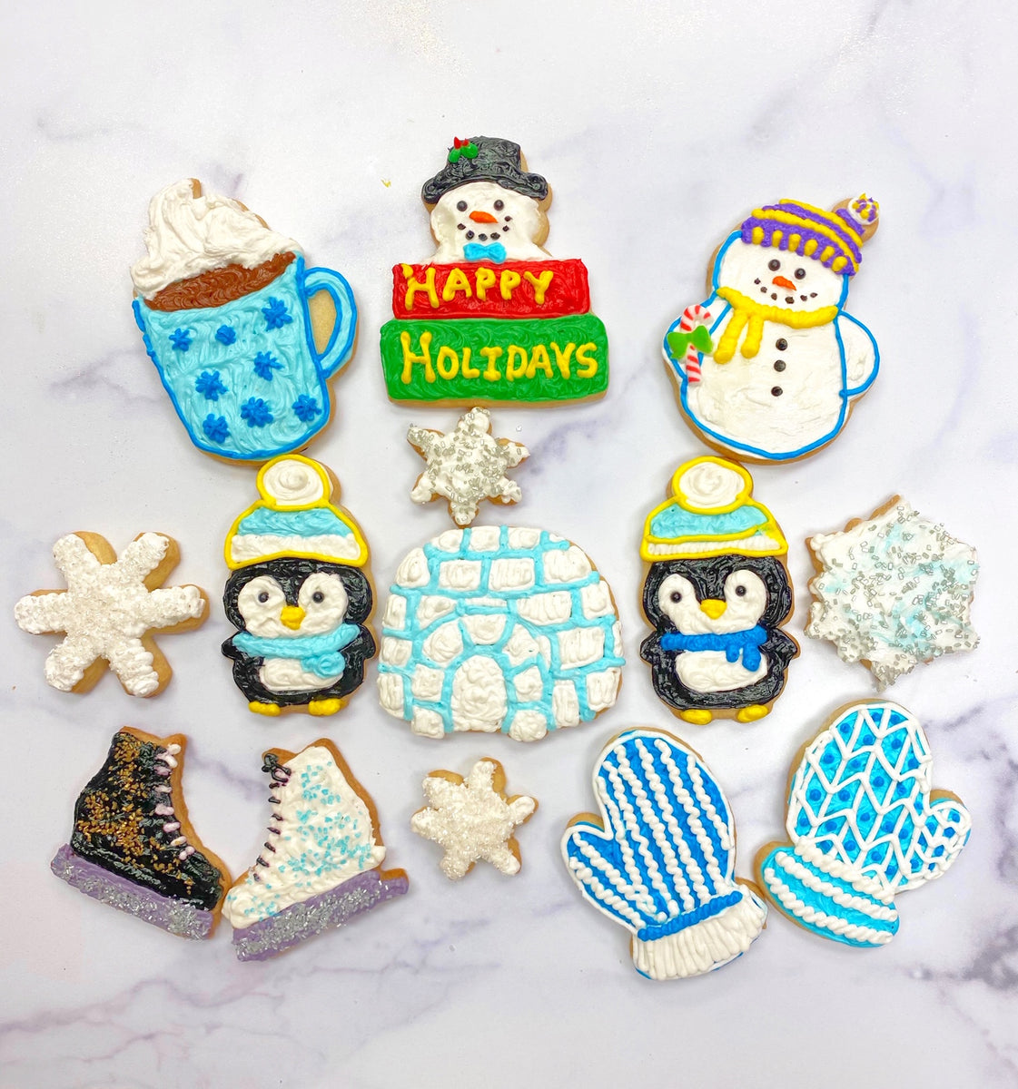 Wintertime Fun Cookie Decorating Kit| Celebrations In The Kitchen