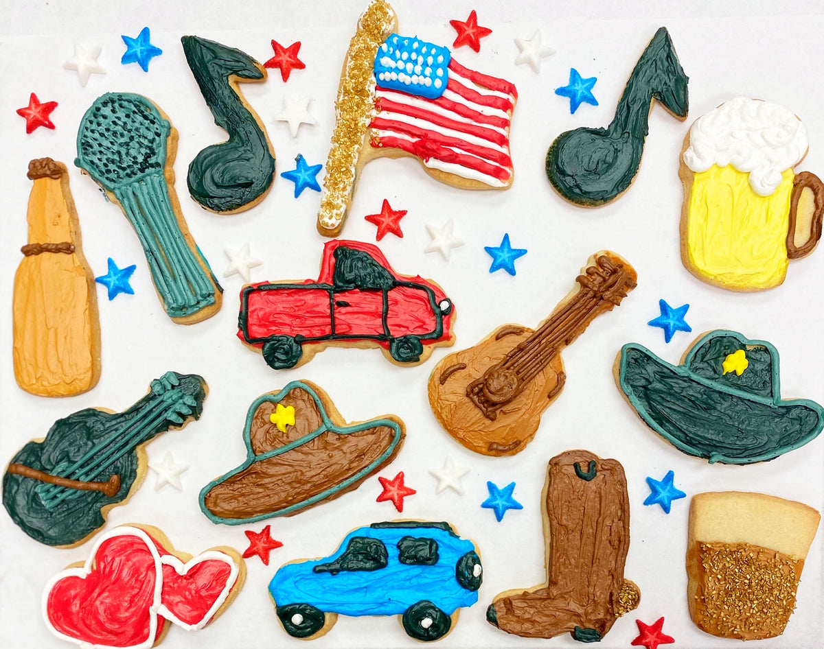 Country Music Cookie Decorating Kit| Celebrations In The Kitchen