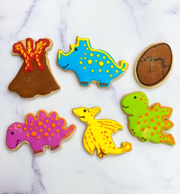 Dinosaur Dynasty Cookie Gift Set| Celebrations In The Kitchen