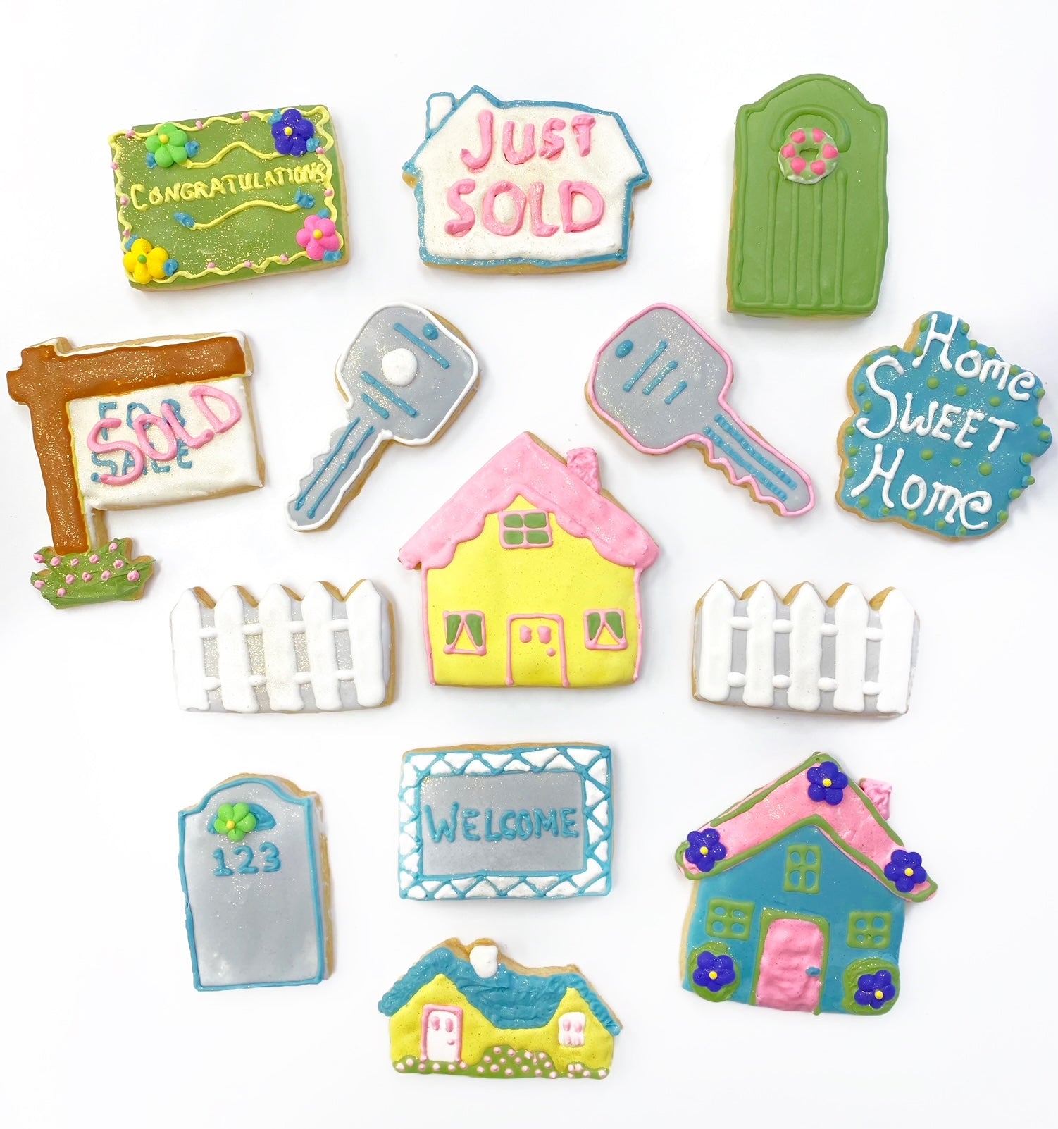 "Home Sweet Home" Cookie Decorating Kit| Celebrations In the Kitchen ...