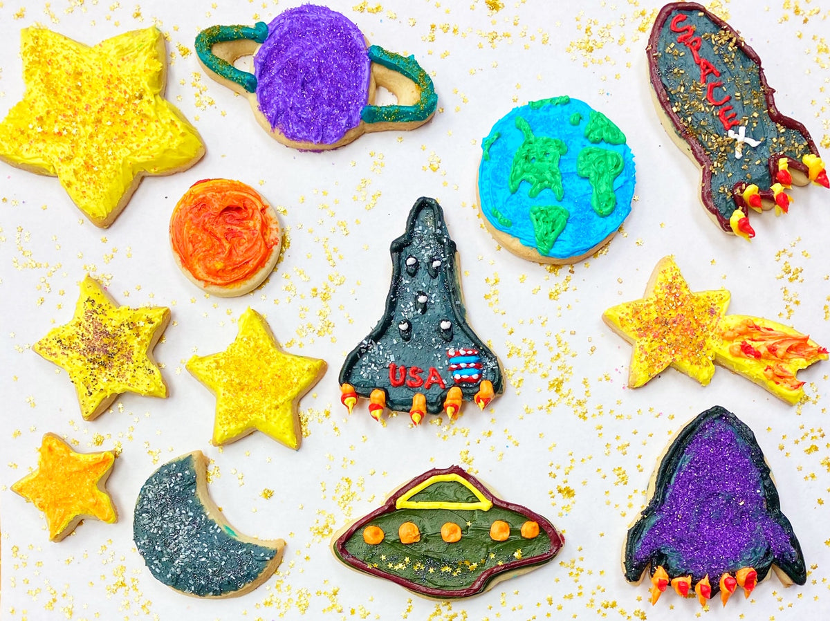 Space Force Deluxe Cookie Decorating Kit| Celebrations In The Kitchen